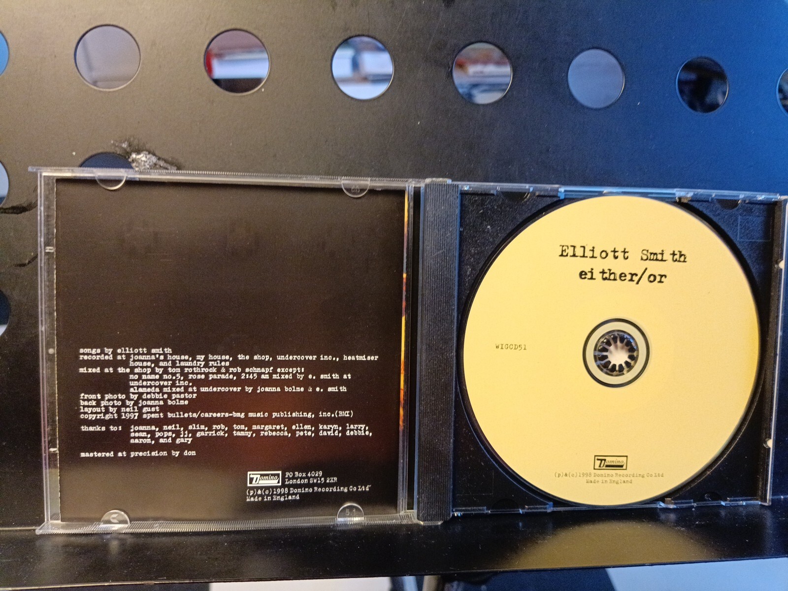 Either/Or Elliott Smith Cd Tbe | eBay