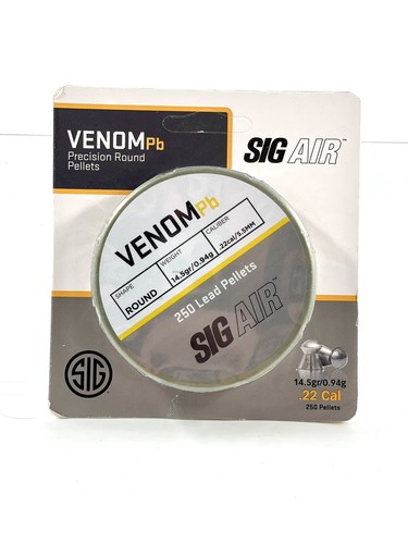 Sig Air VENOM 250 Count .22 Caliber Lead Pellets | eBay