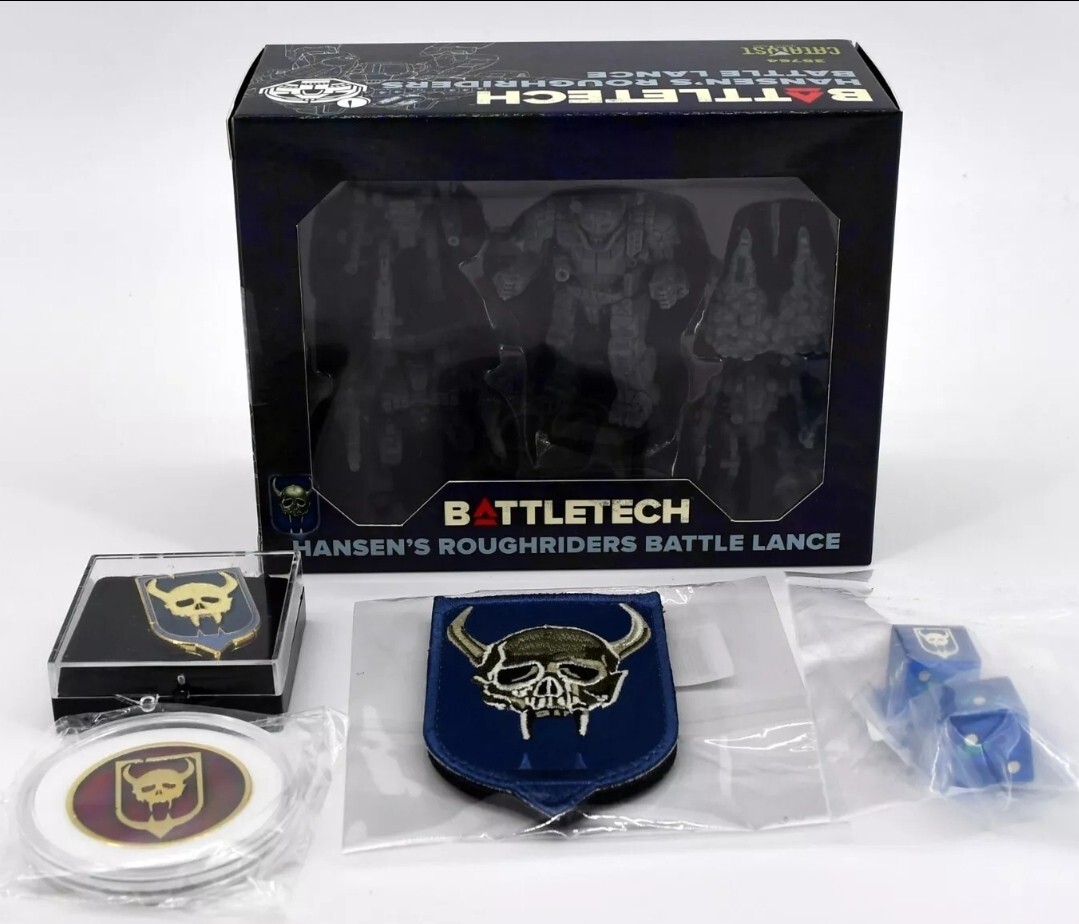 Hansen's Roughriders Battle Lance Pack [BATTLETECH Mercenaries] IN HAND ...
