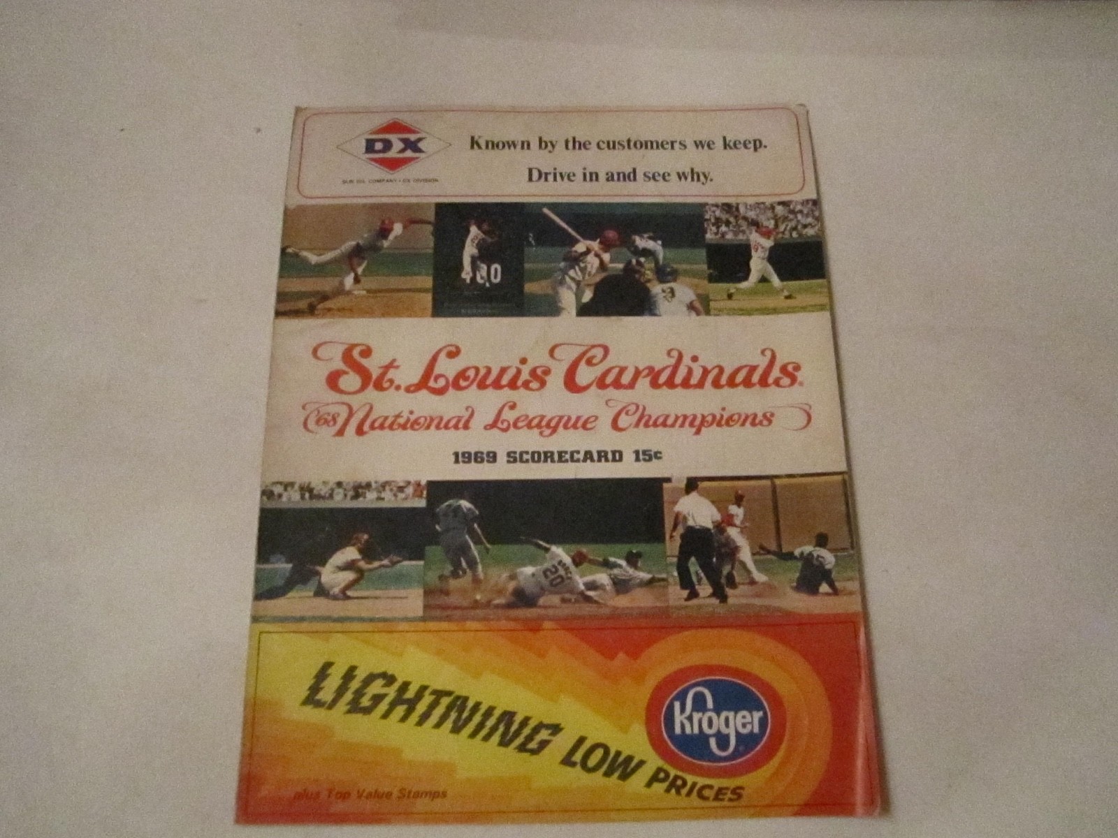 4 MLB BASEBALL SCORE CARDS - 1980 - 1971 - 1979 - 1969 - BOX WW | eBay
