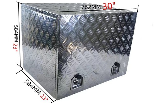 30"L Aluminum Generator Tool Box With Keys | eBay