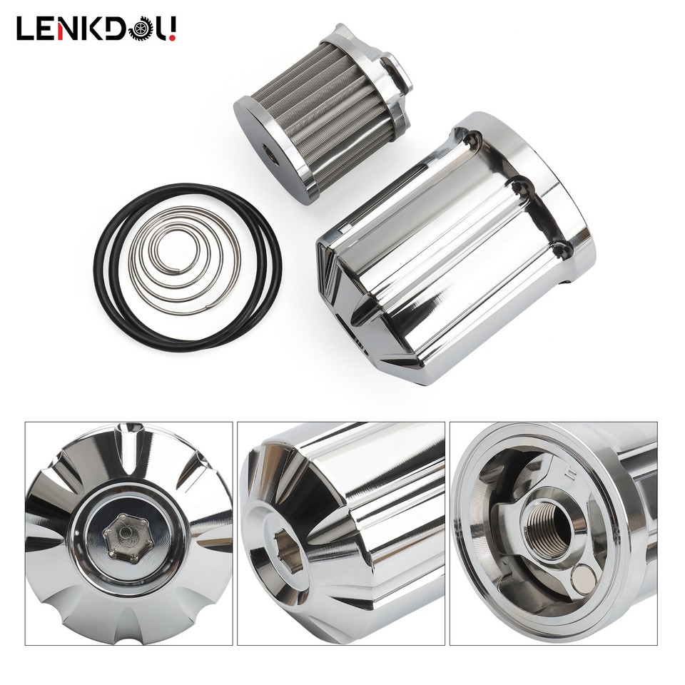 1 Reusable Oil Filter Replacement Fitting For Harley Dyna Touring Evo ...