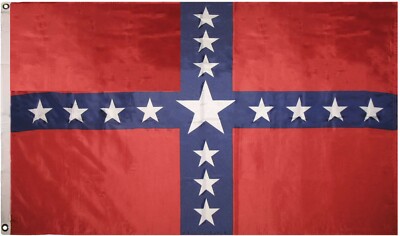Polk Battle Sovereignty Secession Flag 3x5 ft Civil War Banner (((RARE ...