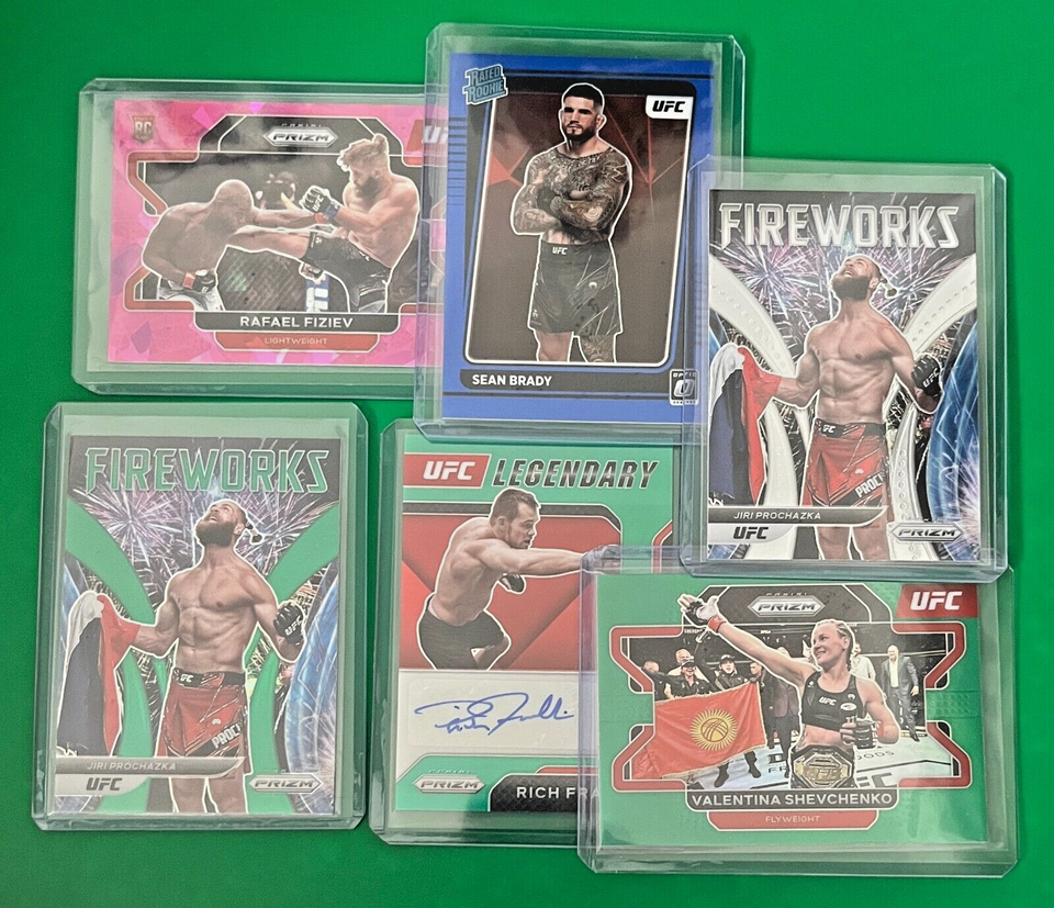 UFC / MMA HOT PACKS -Best on Ebay -12 Cards- 3 Rookies - Look 4 Autos ...