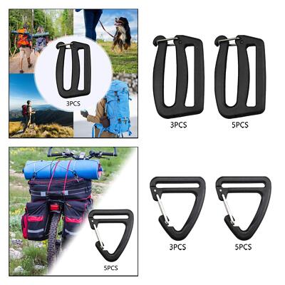 Webbing Strap Hook Quick Release Buckles Carabiner Keys Chain Clip Snap ...