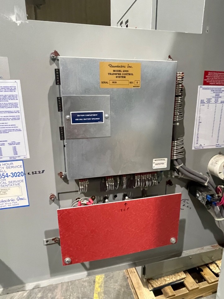 800 700 600 Amp ATS Automatic Transfer Switch 3 PHASE 480V 277V Bypass ...