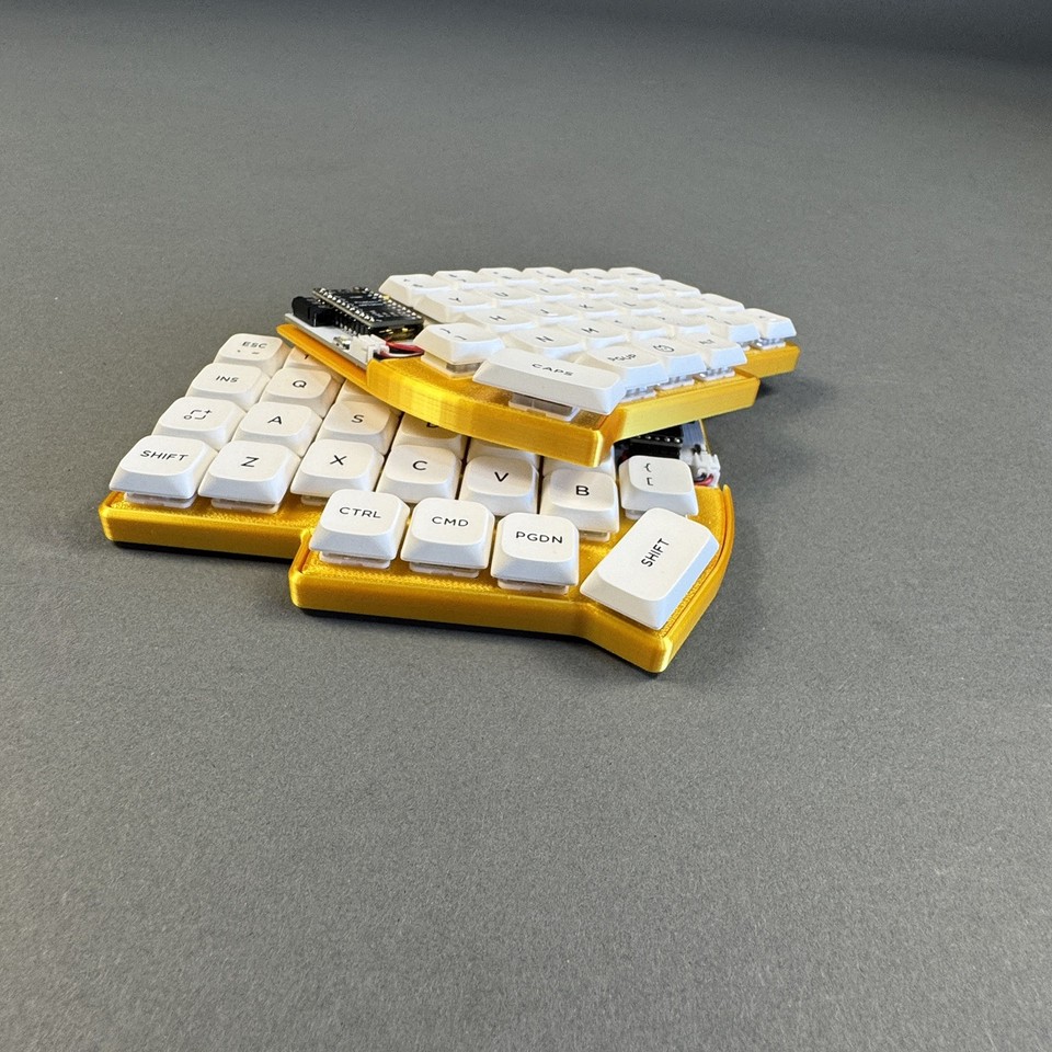 Boardsource Custom Lily58 Wireless Low Profile Split Keyboard 58 Keys ...