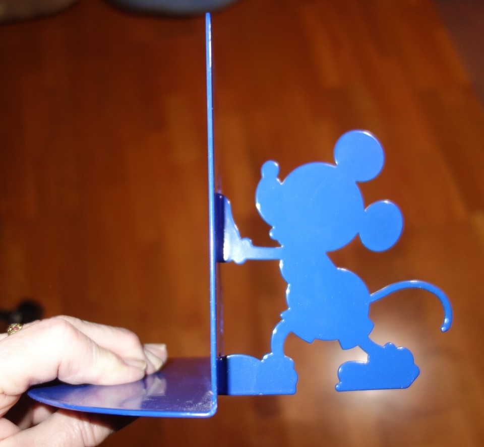 Disney Mickey Mouse Silhouette Michael Graves Blue Metal Die Cut ...