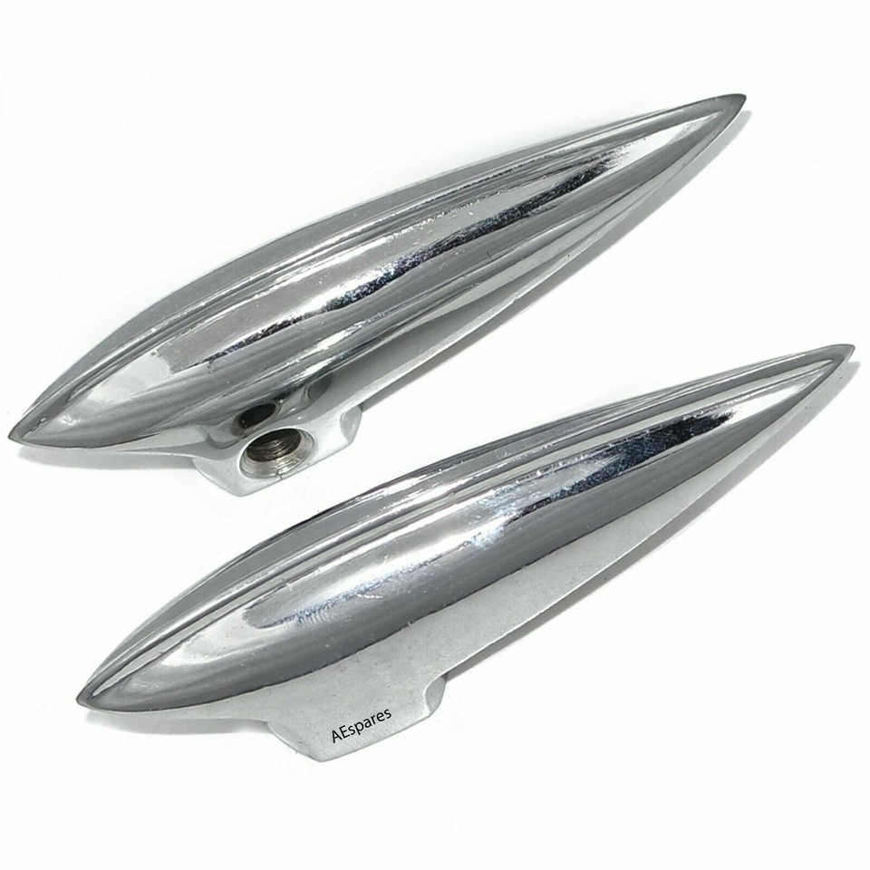 Lambretta LI GP SX TV DL Side Panel Handle Lever Set Metal Polished | eBay