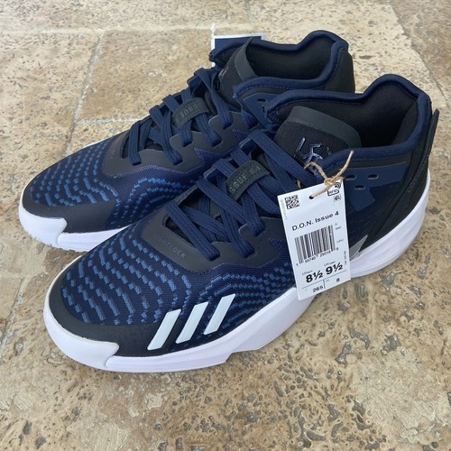 Adidas DON Issue 4 Mens Size 8.5 Navy Blue Basketball Shoes Sneakers | eBay