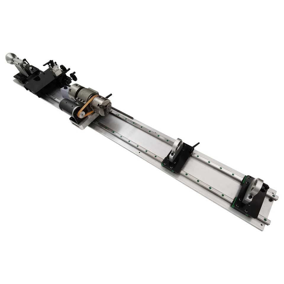 110V 750W Billiard Cue Repair Machine Double Chuck Repair Lathe Double ...