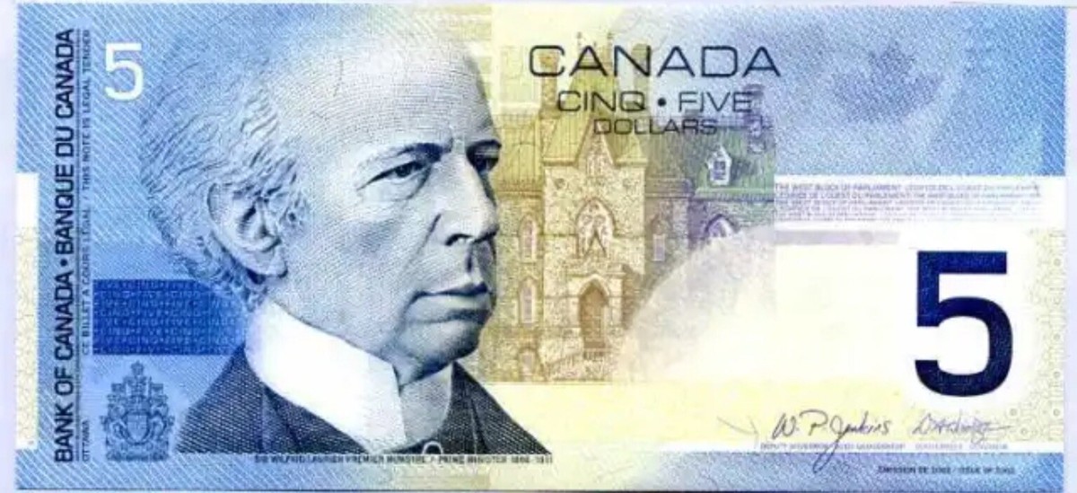 Canadian 5 Dollar