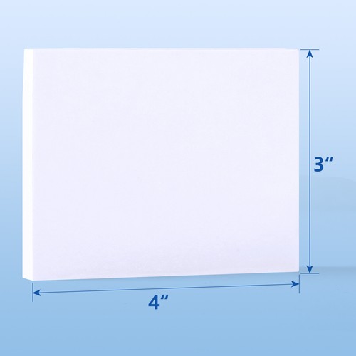 500 Sheet Dental Mixing Pads Paper/Poly Coated 2Side Disposable Plastic ...