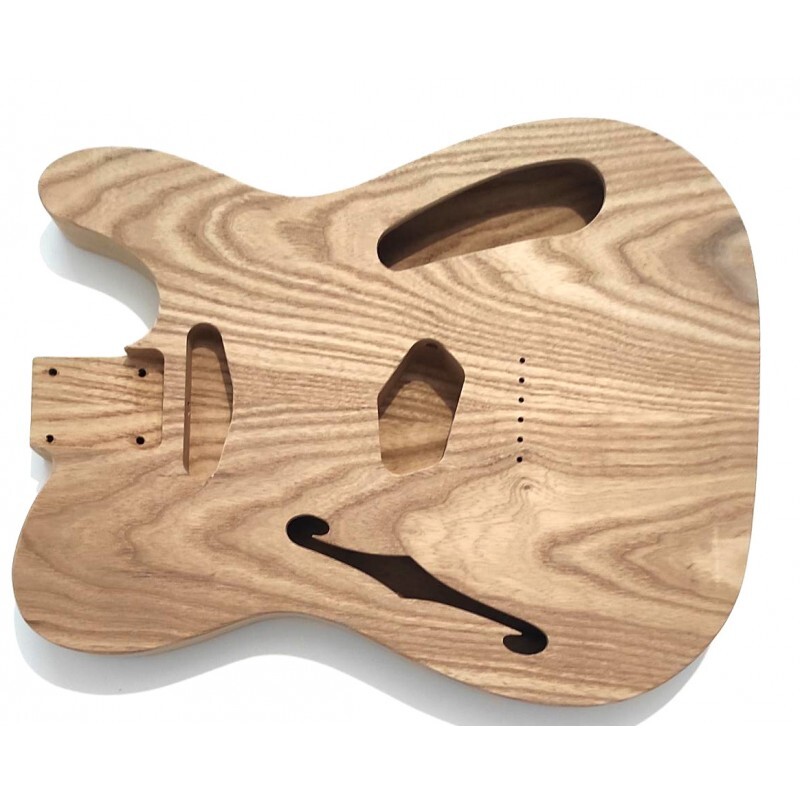 Unfinished 2 pieces Roasted Swamp ash Body Thinline Telecaster style | eBay