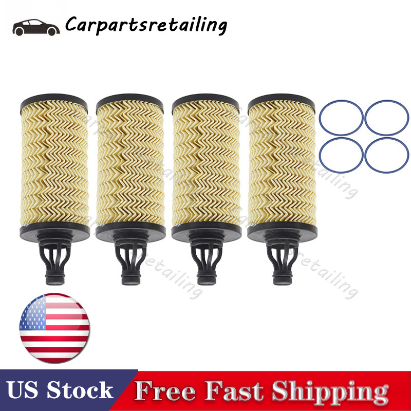 4 New Oil Filter 000311401 Fit For Maserati Ghibli Quattroporte Levante ...