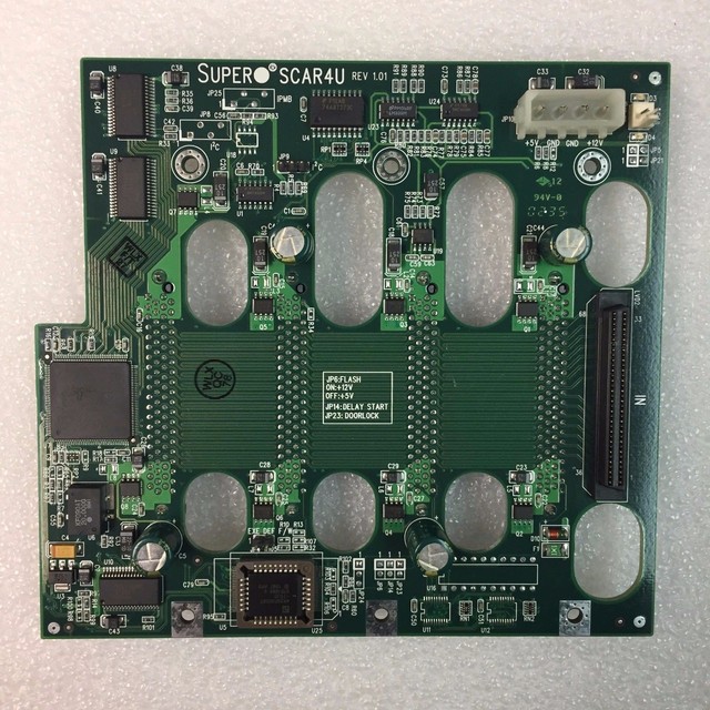 Supermicro Sca833s2 SCSI Backplane U320 80 Pin Back Plane Sc833 Chassis ...