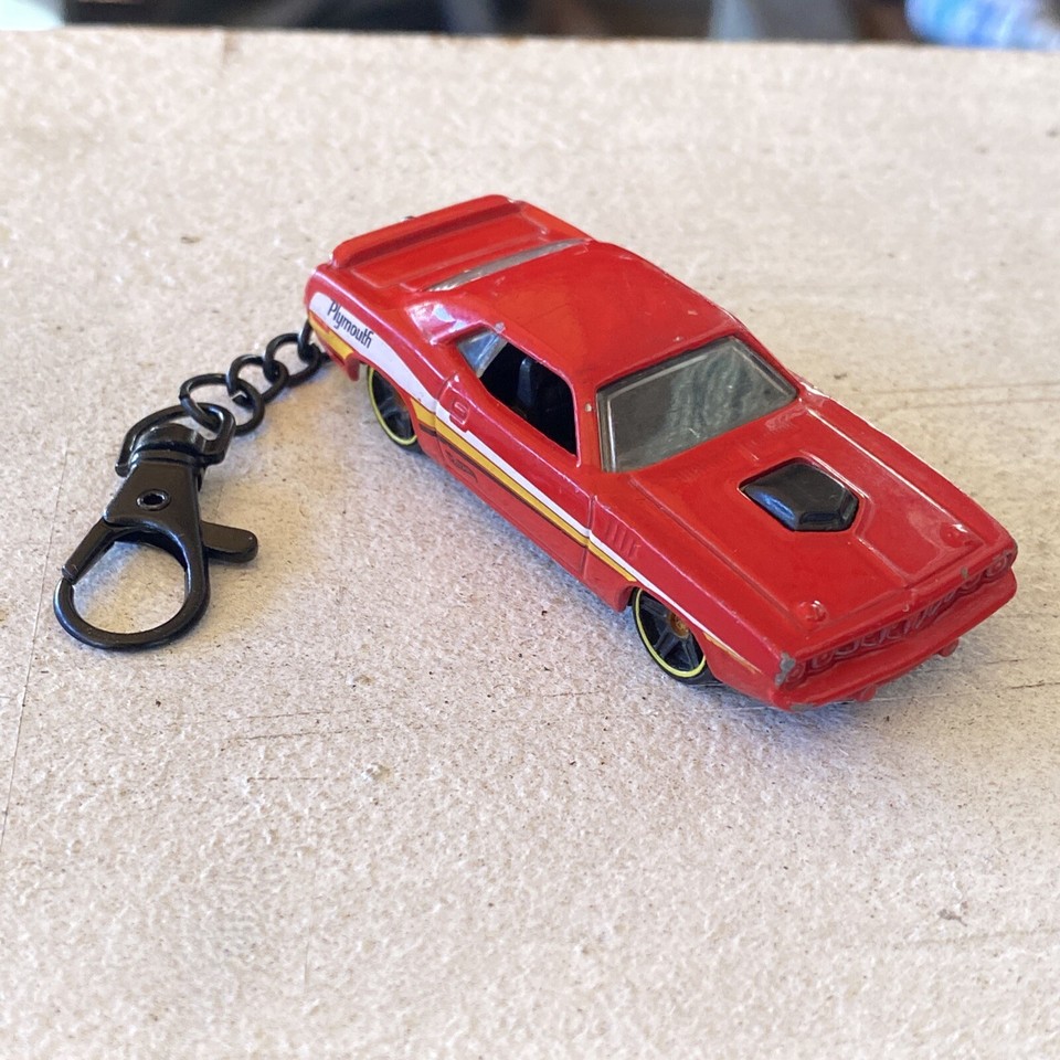 Hot Wheels ‘71 Hemi Cuda Repurposed Die Cast Car Keychain with Claw ...