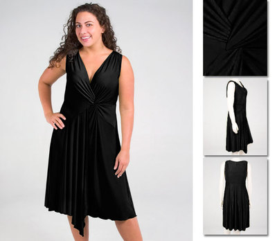 NEW Zaftique POMONA Dress BLACK 1Z 6Z / 16 20 24 28 32 36 / XL 1X 2X 3X ...