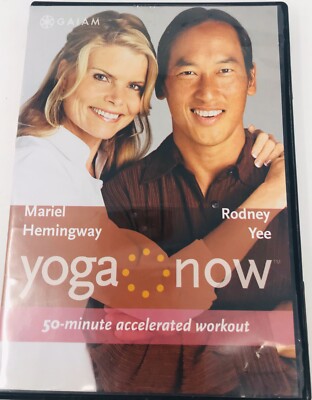 Yoga Now Rodney Yee Mariel Hemingway 50 Minute Accelerated Workout DVD ...
