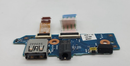 HP Probook X360 11 G5 EE Audio Power Button USB Board with Cable L84410 ...