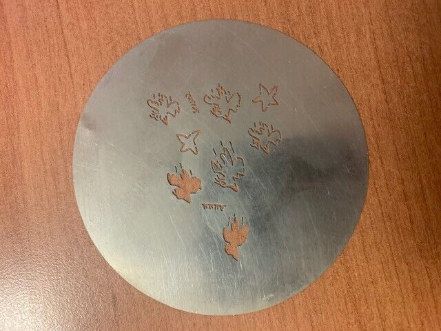 Metal gobo Type 66 for Clay Paky Stage Zoom Goldenscan HPE - 65mm metal ...