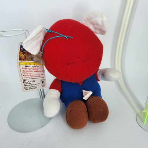 Super Mario 64 Plush 1996 BANPRESTO NINTENDO N64 Wing Cap Mario VERY ...