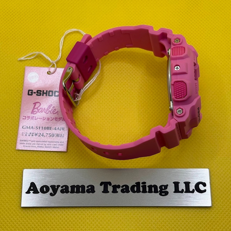 CASIO G-SHOCK Barbie model GMA-S110BE-4AJR Pink Unisex Watch New ...