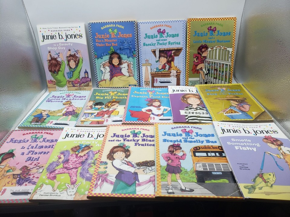 Junie B Jones Book Lot Of 23 By Barbara Park Vintage Set MISSING #6,14 ...