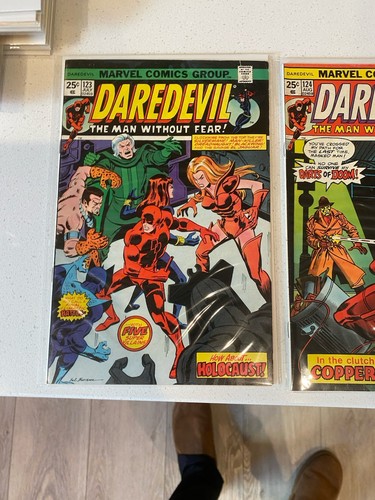 Daredevil #123 124 126 127 128( Marvel, 1975 ) High Grade | eBay