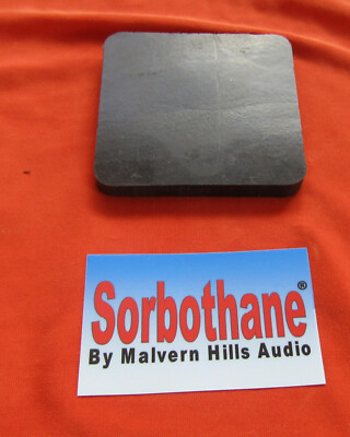 Sorbothane Square 50 mm. x 50 mm. x 5.00 mm. for Enhanced Sound ...