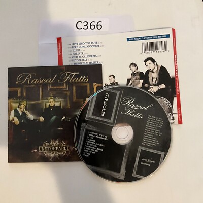 Unstoppable by Rascal Flatts (CD, Apr-2009 No Case No Tracking #C366 ...