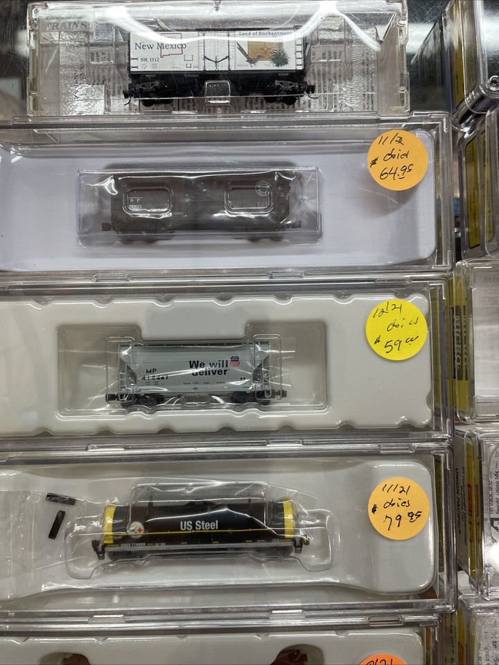 Z-AZL & Micro Trains Cars Lot | eBay