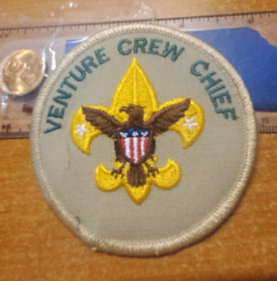 BSA Venture Crew Chief, 1989- current, Youth Position Patch, | eBay