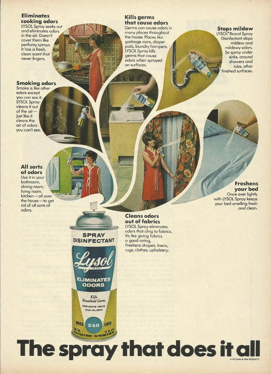 Lysol Ads