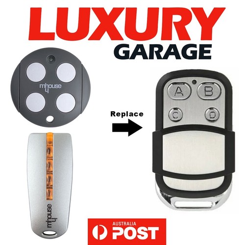 Mhouse/MyHouse Door Gate Remote Control Compatible TX4 TX3 GTX4 433 ...