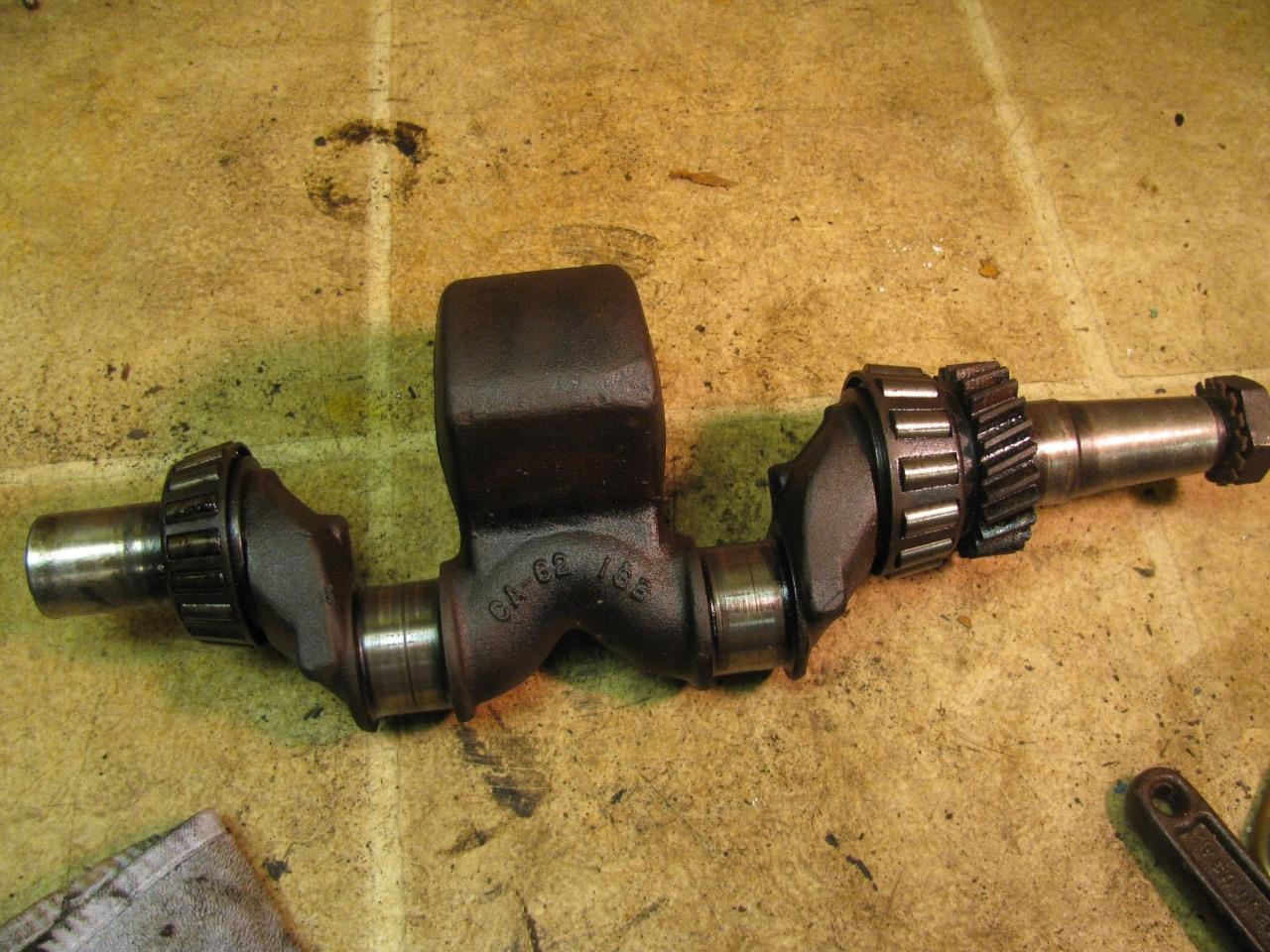 Wisconsin TH Engine Crank Crankshaft CA62 | eBay