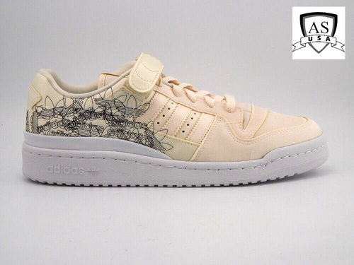 Adidas Forum 84 Low Top Womens Size 10 Casual Lifestyle Shoes White ...