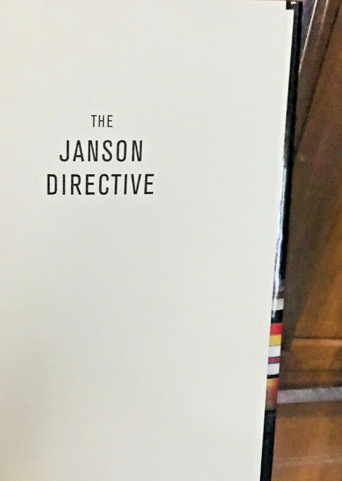 The Janson Directive by Robert Ludlum (2002, Hardcover, Revised edition ...
