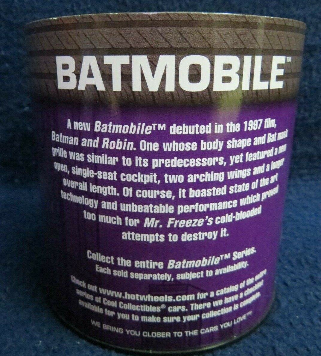 HOT WHEELS OIL CAN SERIES 1/64 SCALE BATMOBILE - SERIES #2 0F 3 - 1 ...