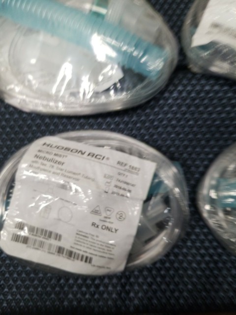 Lot Of 2 HUDSON RCI Micro Mist Nebulizer w/ Tee Mouthpiece & Reservoir ...