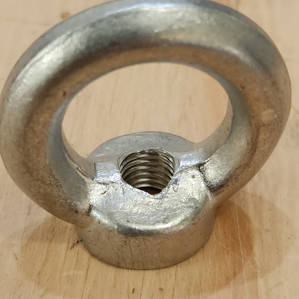 EBH A4M10, Stainless Steel Lifting Eye Nut M10 USS306-0100, New | eBay