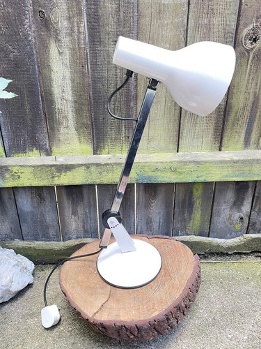 Vintage Prova table desk lamp white working modernist mid century ...