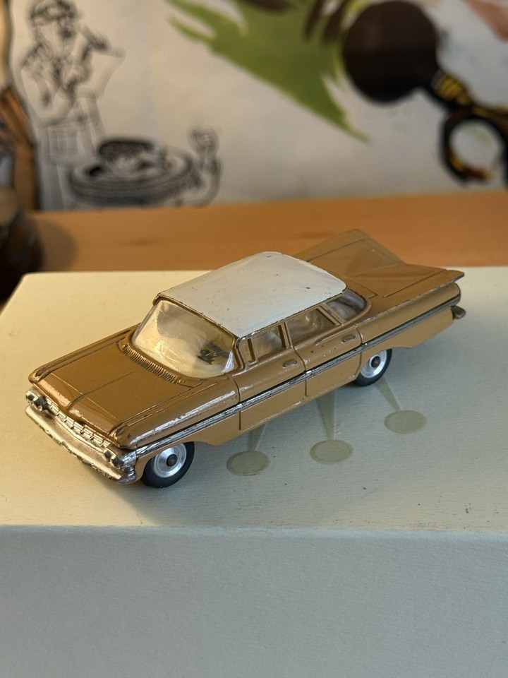 Corgi Toys 1965-1967 Chevrolet Impala 248 Brown and Cream 1960’s | eBay UK