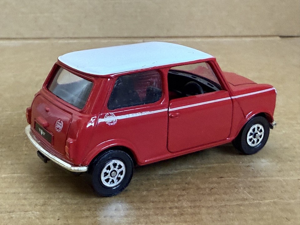Corgi Rover Mini Cooper, 1:36 Scale, Die Cast, Ltd Edition, Red, V Good ...