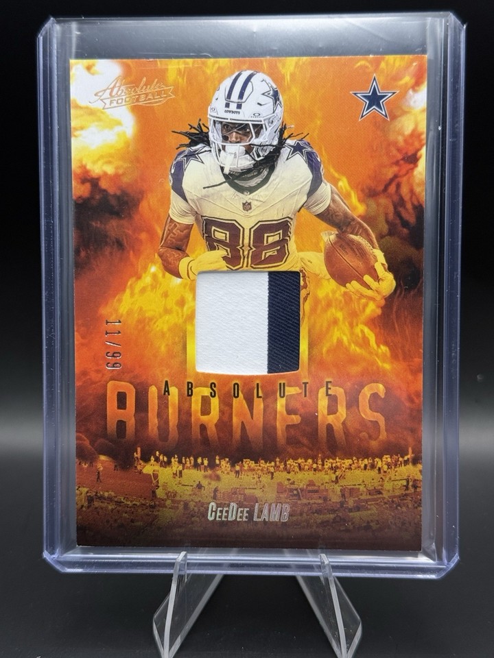 2025 Absolute Football - Absolute Burners Cowboys Cee Dee Lamb 11/99 | eBay