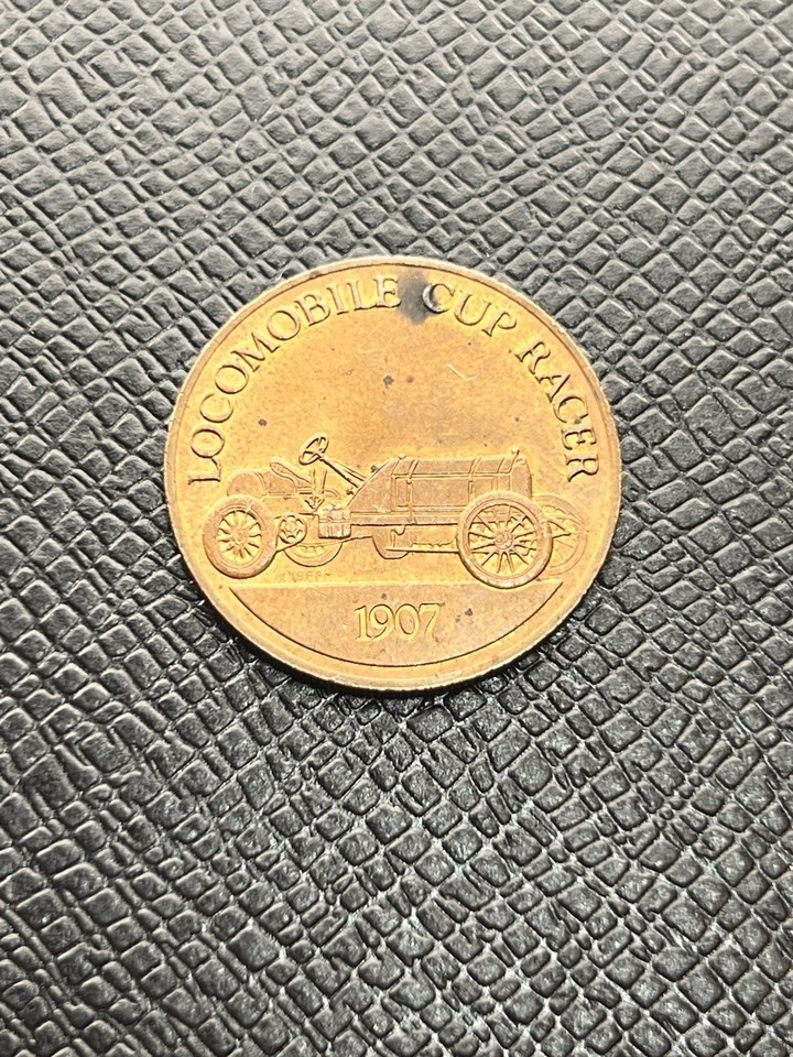 Franklin Mint Antique Car Coin Collection 1969 Series 1 Locomobile Cup ...