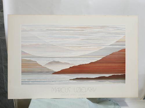 MARCUS UZILEVSKY Print Linearism, Editions Limited Galleries. Beautiful ...