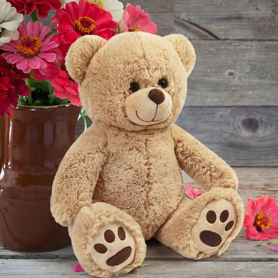 10'' Plush Teddy Bear Stuffed Animal Doll Soft Plushies Toy Valentine's ...