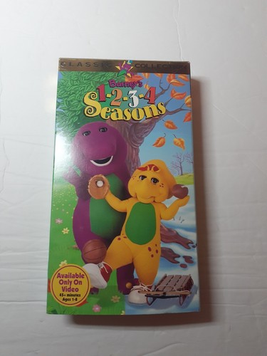 Barney - Barneys 1-2-3-4 Seasons (VHS, 1996) | eBay