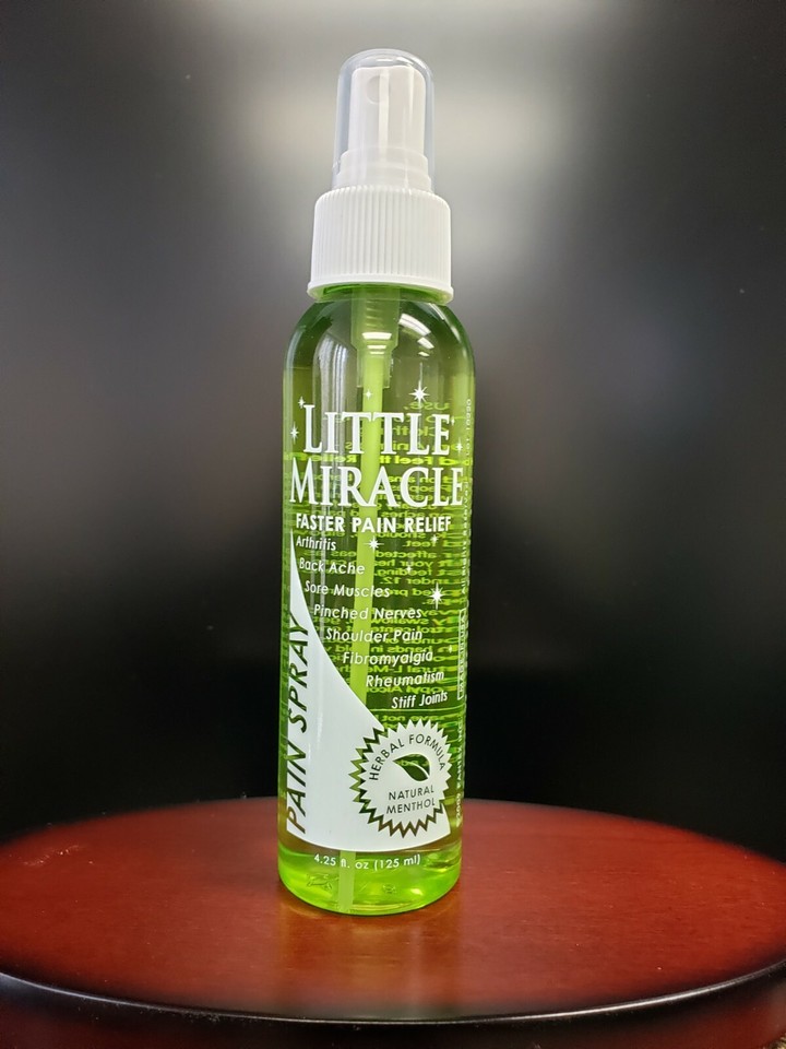 PAIN RELIEF FAST "LITTLE MIRACLE PAIN SPRAY" | eBay